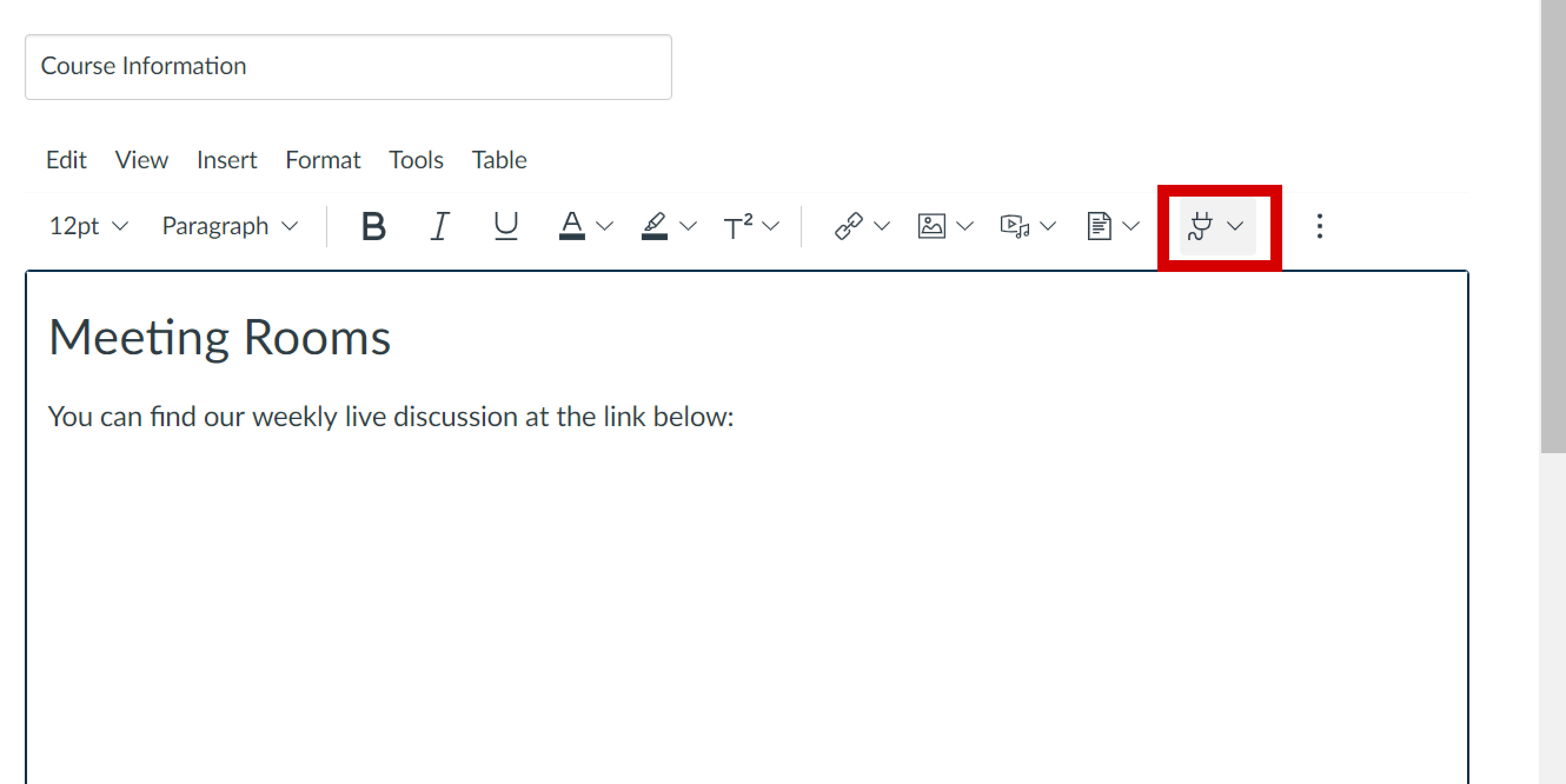 O365 Create Teams Meetings In Canvas TechHelp MCLA O365 Create Teams Meetings In Canvas TechHelp MCLA